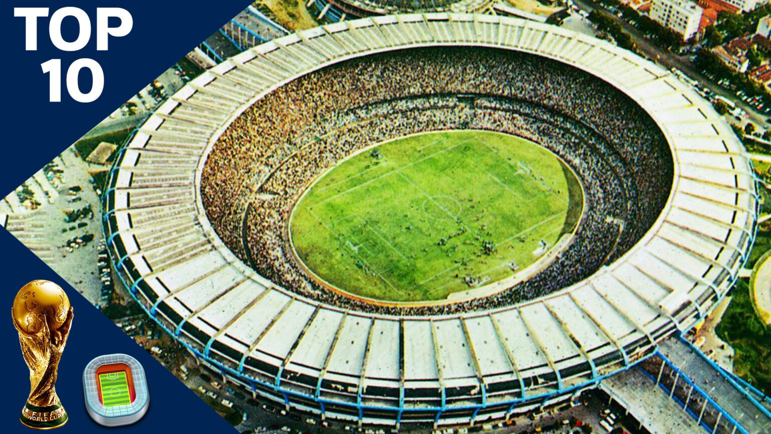 Top 10 Biggest World Cup Stadiums in History - TFC Stadiums
