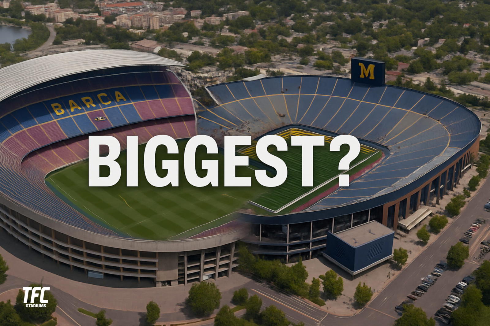 The World's Largest Stadiums by Seating Capacity - TFC Stadiums