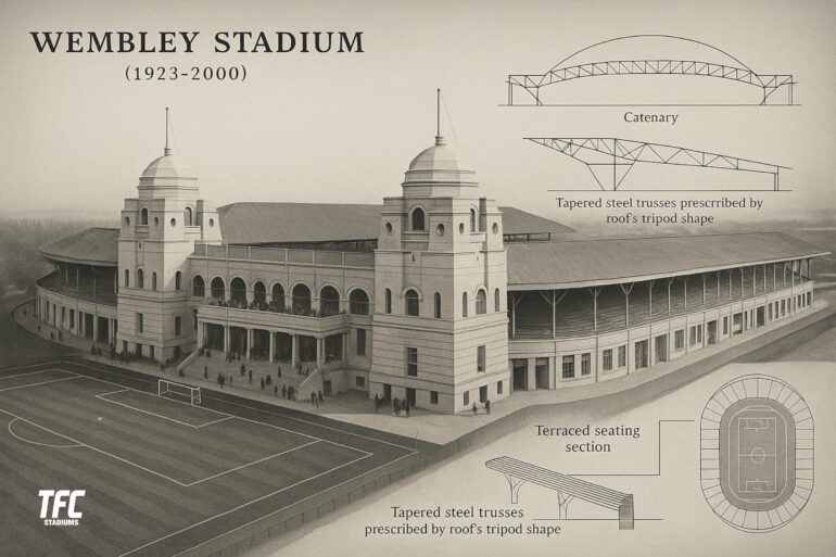 The History of Wembley Stadium - TFC Stadiums