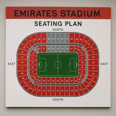 Emirates Stadium Seating Plan Explained, Best Views, tickets