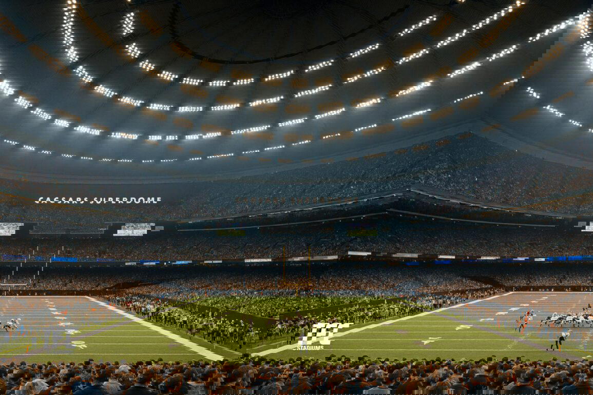 How the Caesars Superdome Changed American Stadium Design - TFC Stadiums