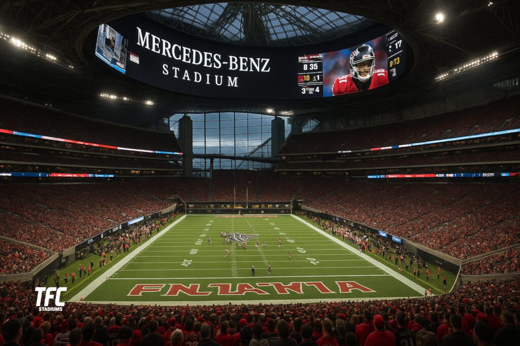 How Mercedes-Benz Stadium Integrates Tech for Fans and Players - TFC ...