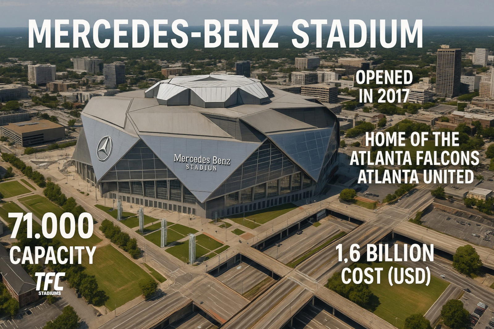 Facts and Figures That Prove Mercedes-Benz Stadium Is World-Class - TFC ...