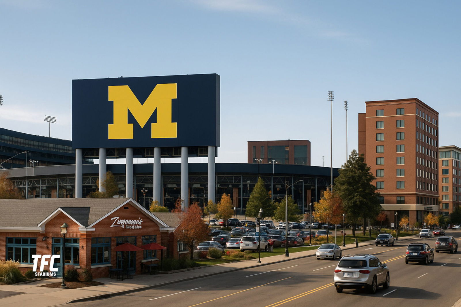 Where to Eat and Stay Near Michigan Stadium - TFC Stadiums