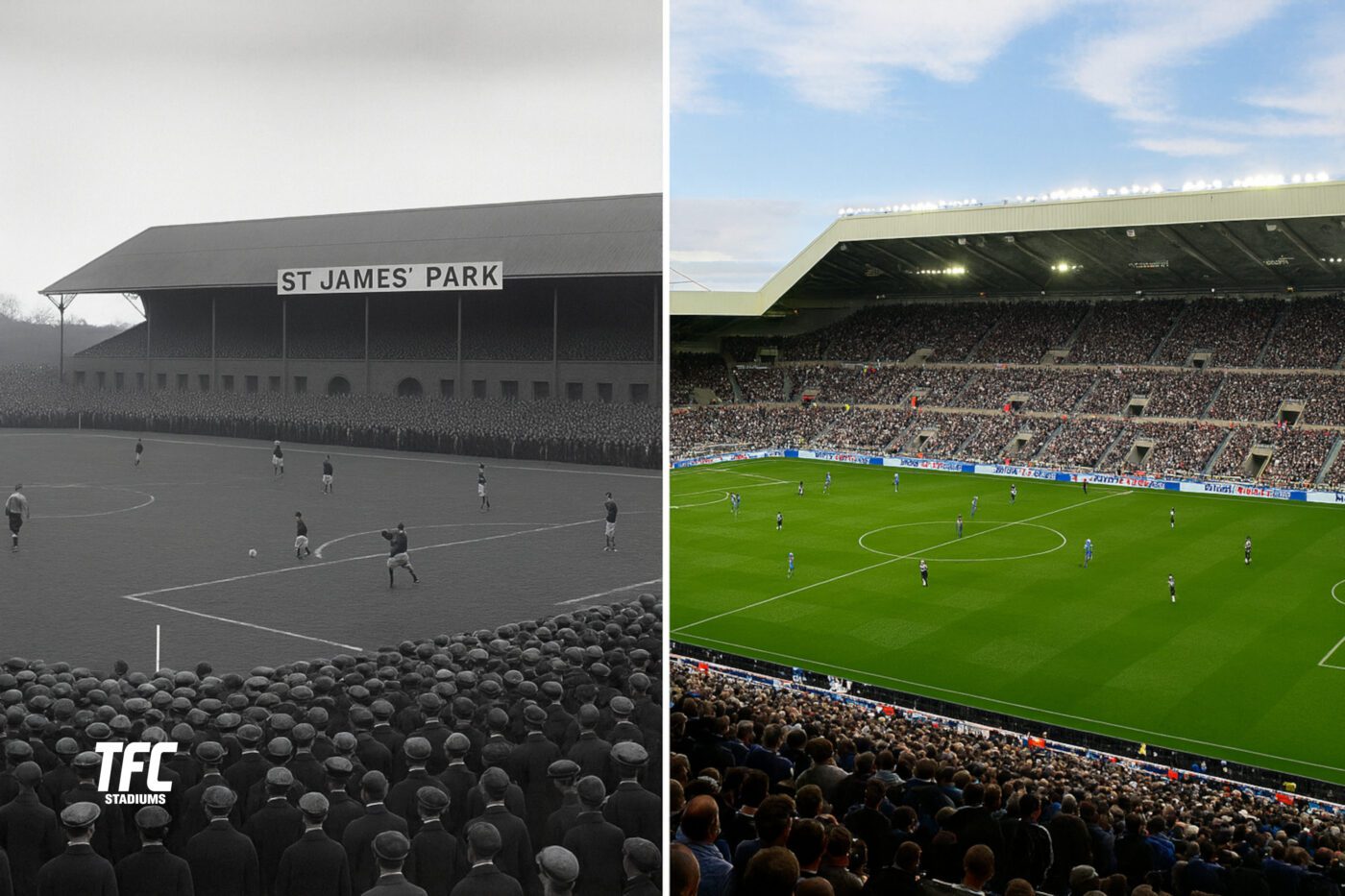 A History of St James' Park: From 1892 to Today - TFC Stadiums