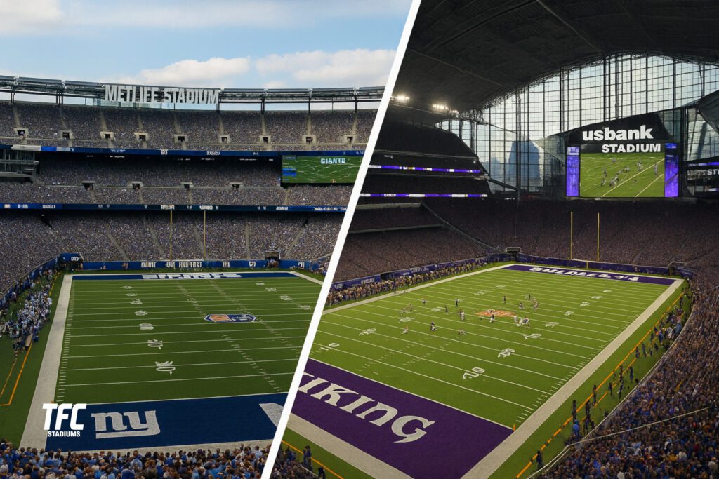 MetLife vs U.S. Bank Stadium: Giants of the NFL Arena Scene - TFC ...