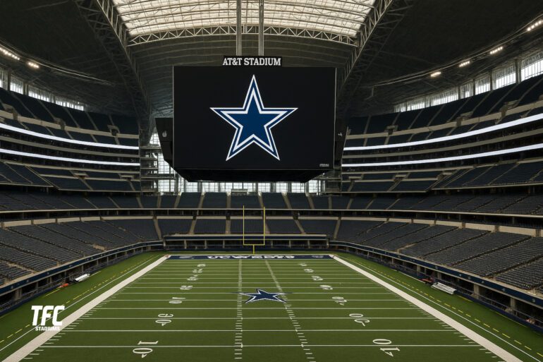AT&T Stadium: The Story Behind the Screen - TFC Stadiums Inside AT&T ...