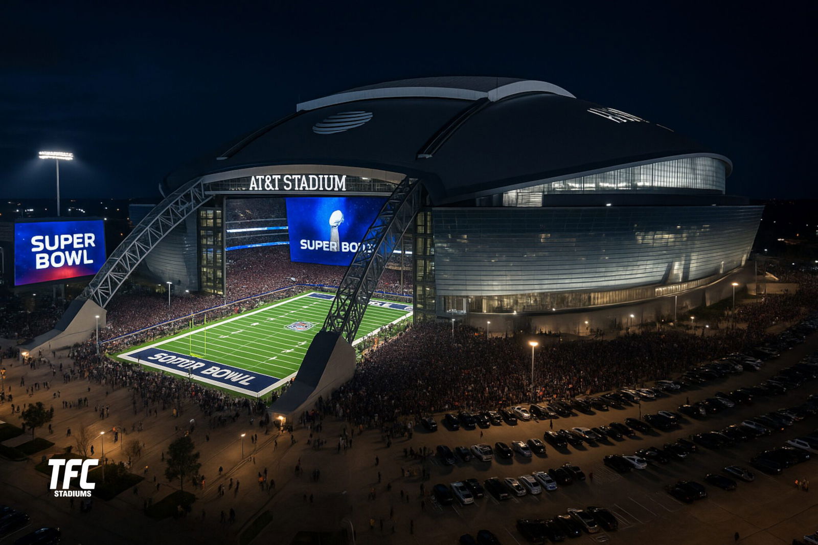 Super Bowls at AT&T Stadium | History and Legacy of Super Bowl XLV