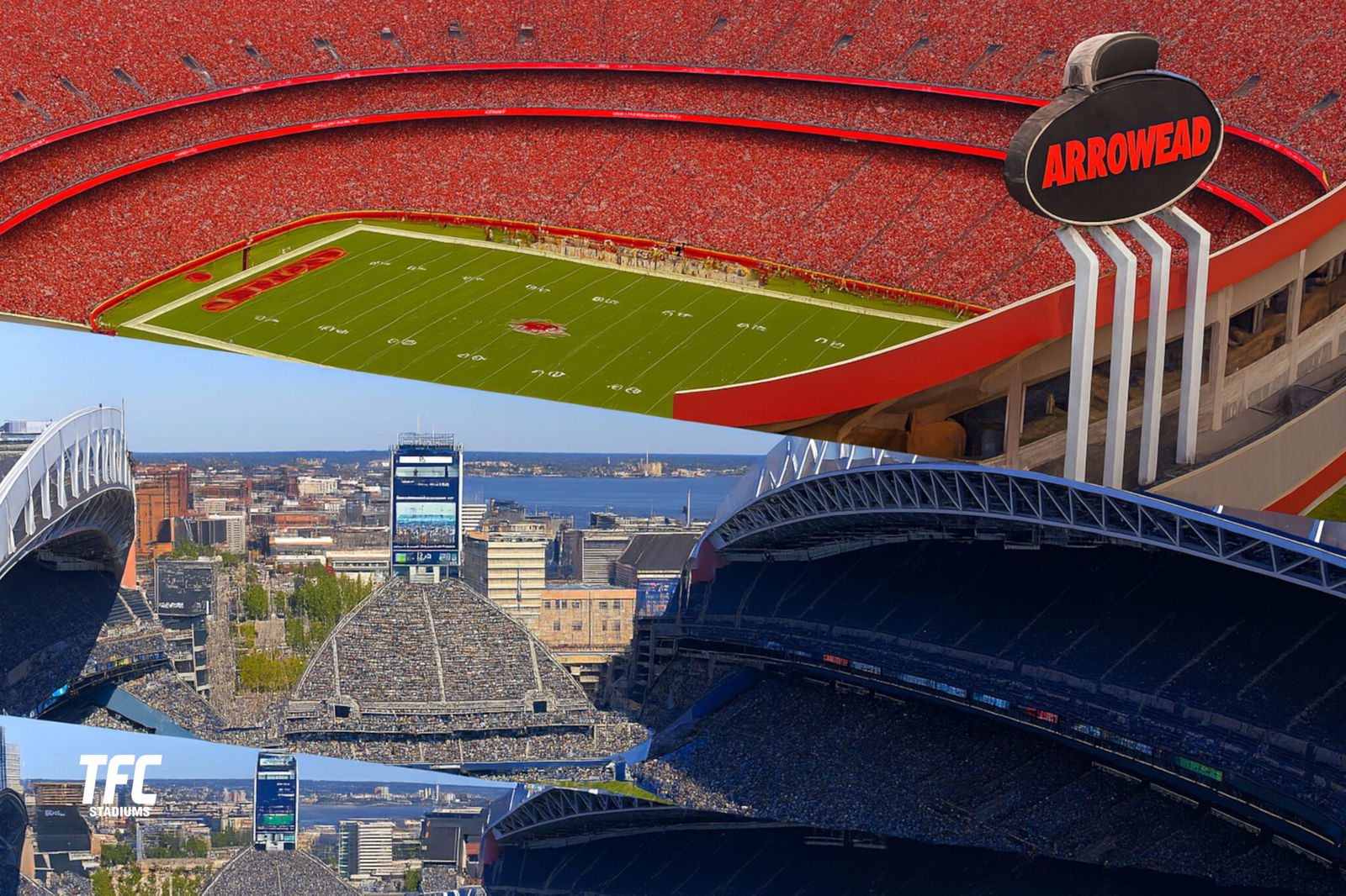 Best NFL Stadiums Ranked by Fans - TFC Stadiums