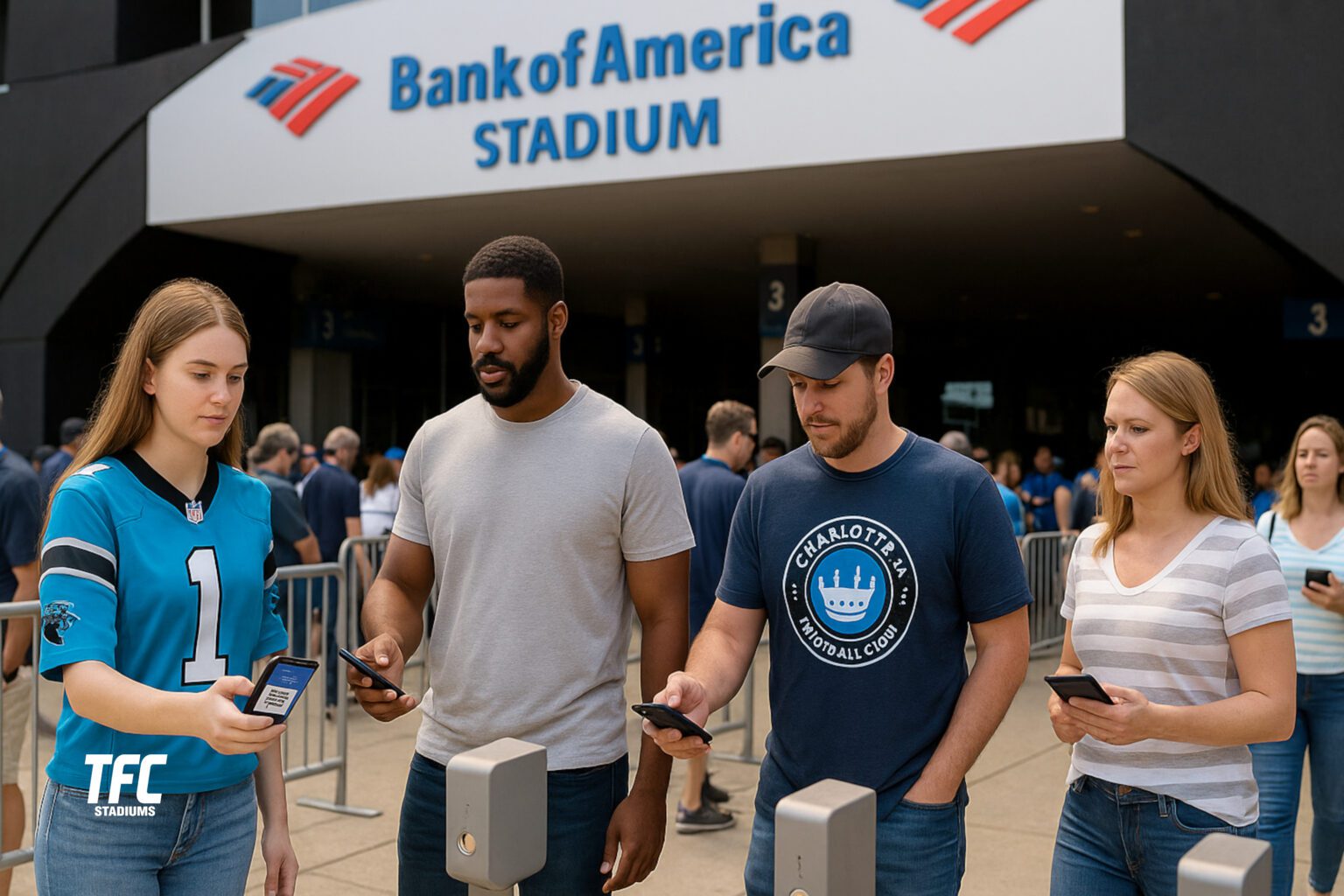 How to Master Mobile Ticketing at Bank of America Stadium - Mobile ...