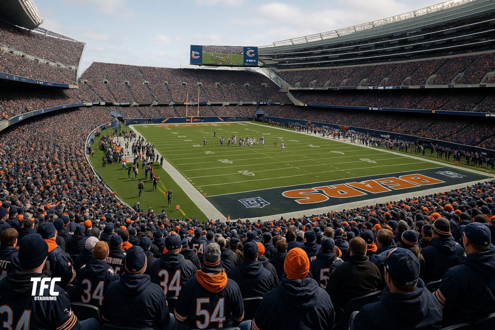 Best Seats at Soldier Field (Chicago Bears) - TFC Stadiums
