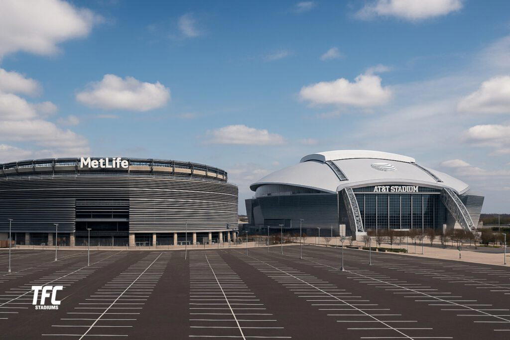MetLife Stadium vs AT&T Stadium - TFC Stadiums