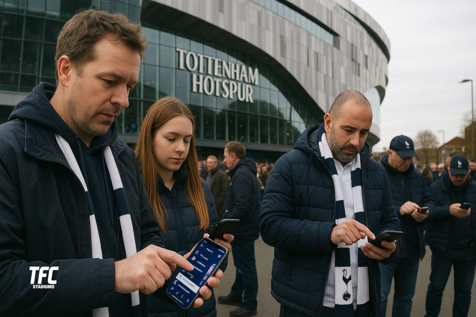 Tottenham Hotspur App on Matchday | Live Updates, Tickets and Fan Features