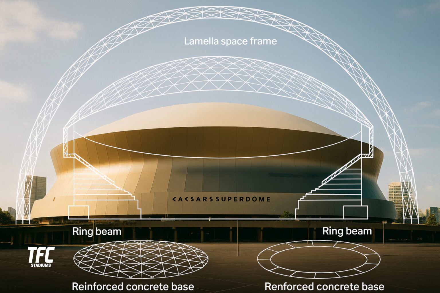 How New Orleans Built the Impossible: The Story of the Superdome ...