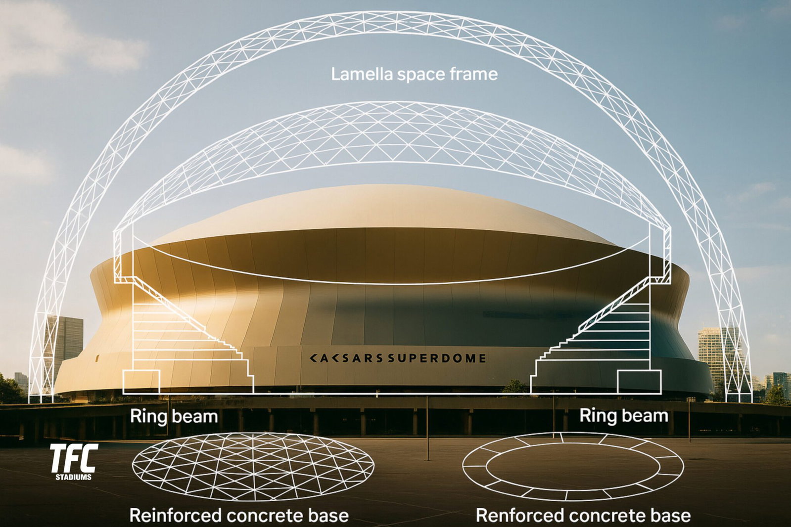 How New Orleans Built the Impossible: The Story of the Superdome ...