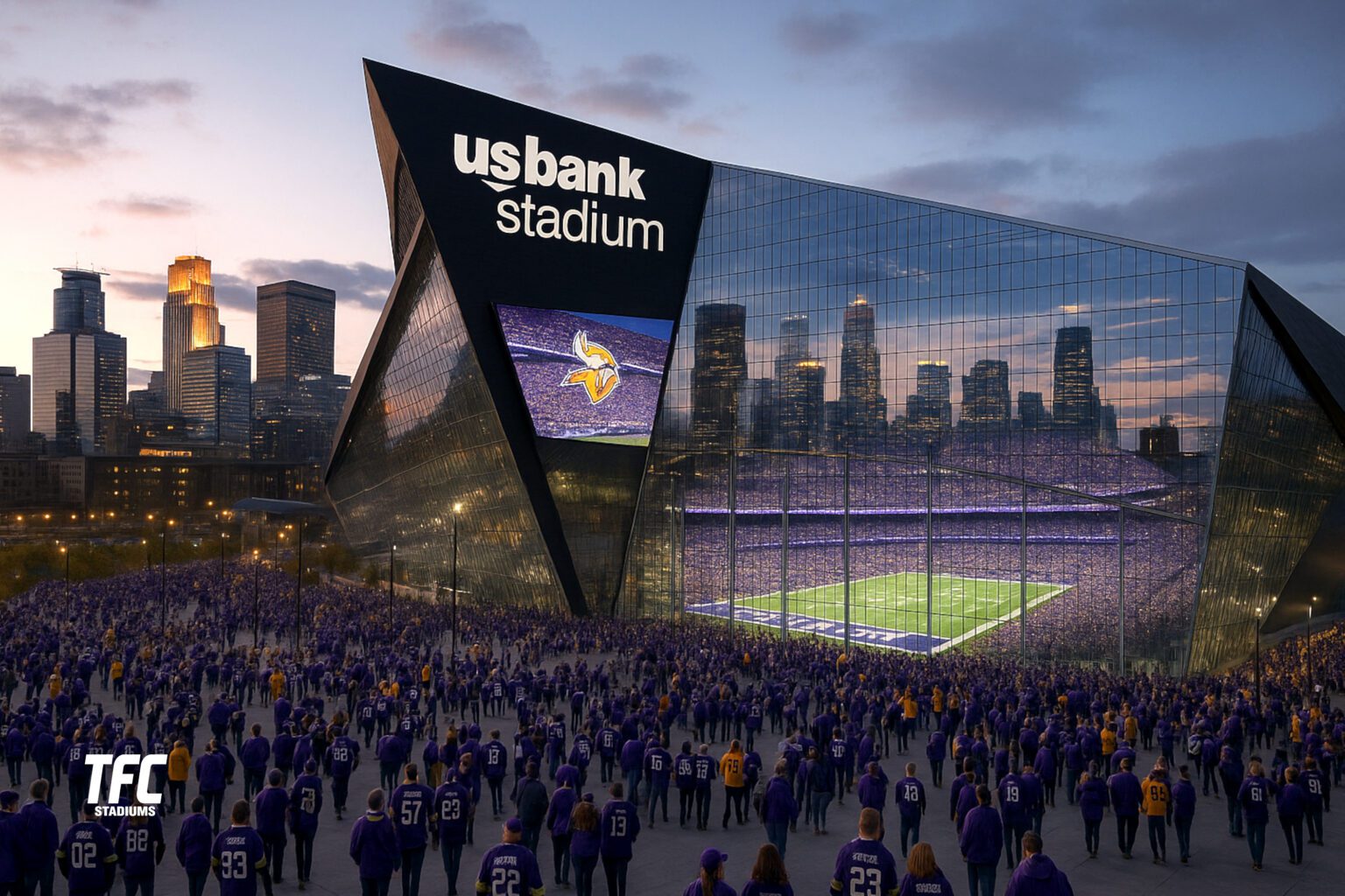 How U.S. Bank Stadium Became the Home of the Minnesota Vikings