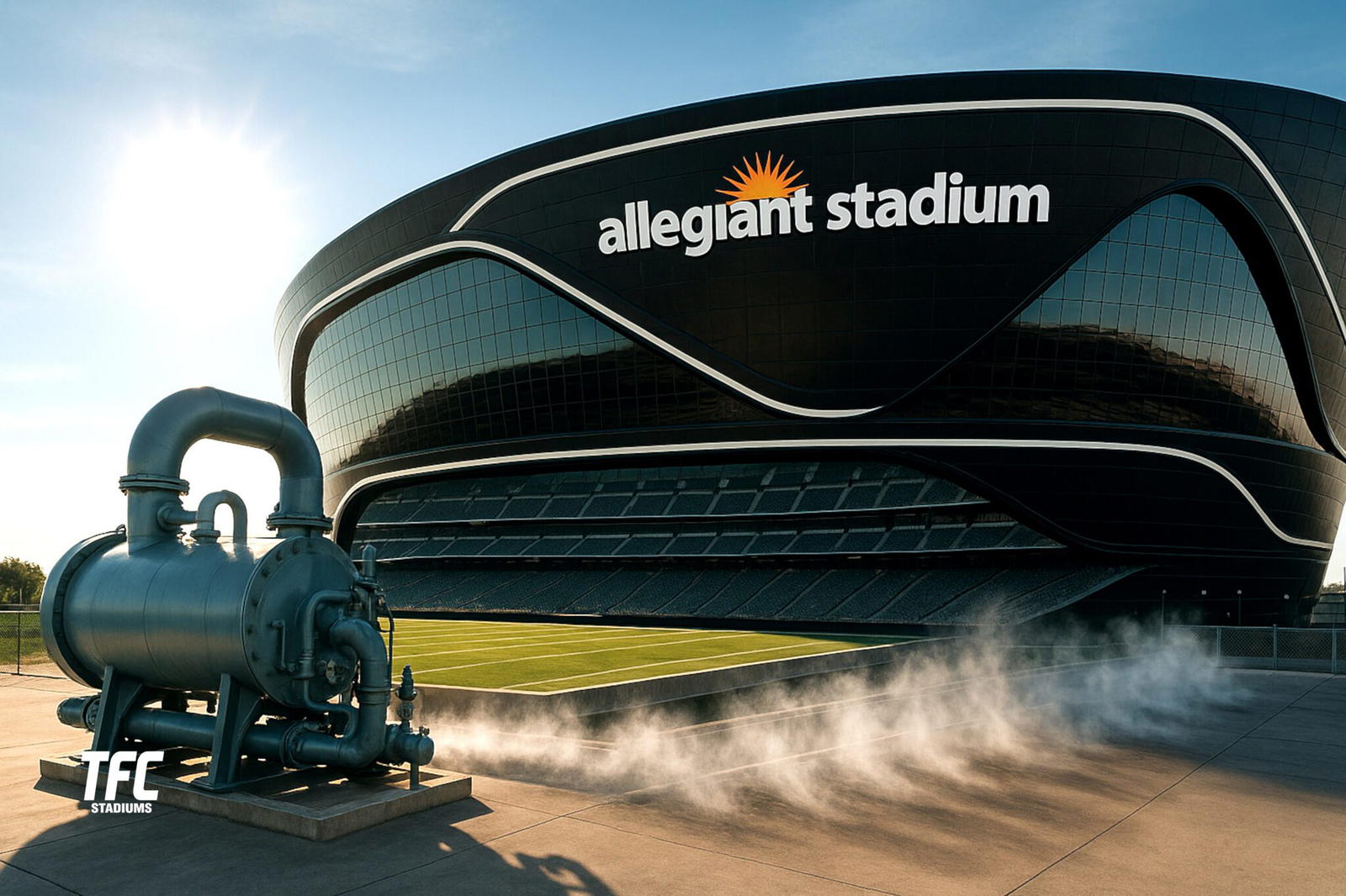 Cooling Technology at Allegiant Stadium