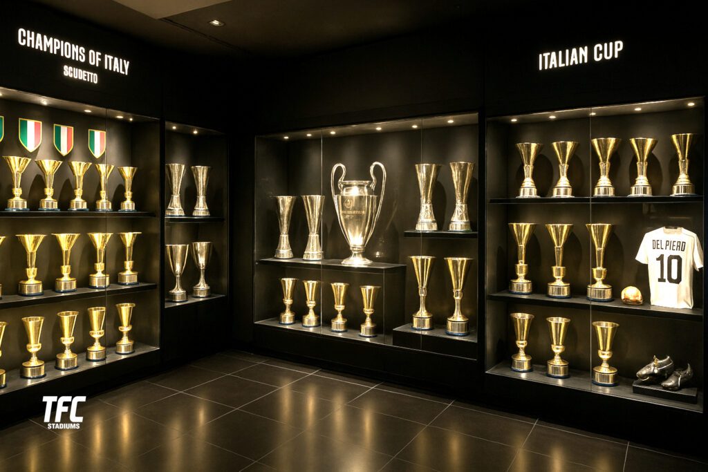 Trophy Room of Juventus Stadium, A Full Guide to the Club’s Greatest Prizes