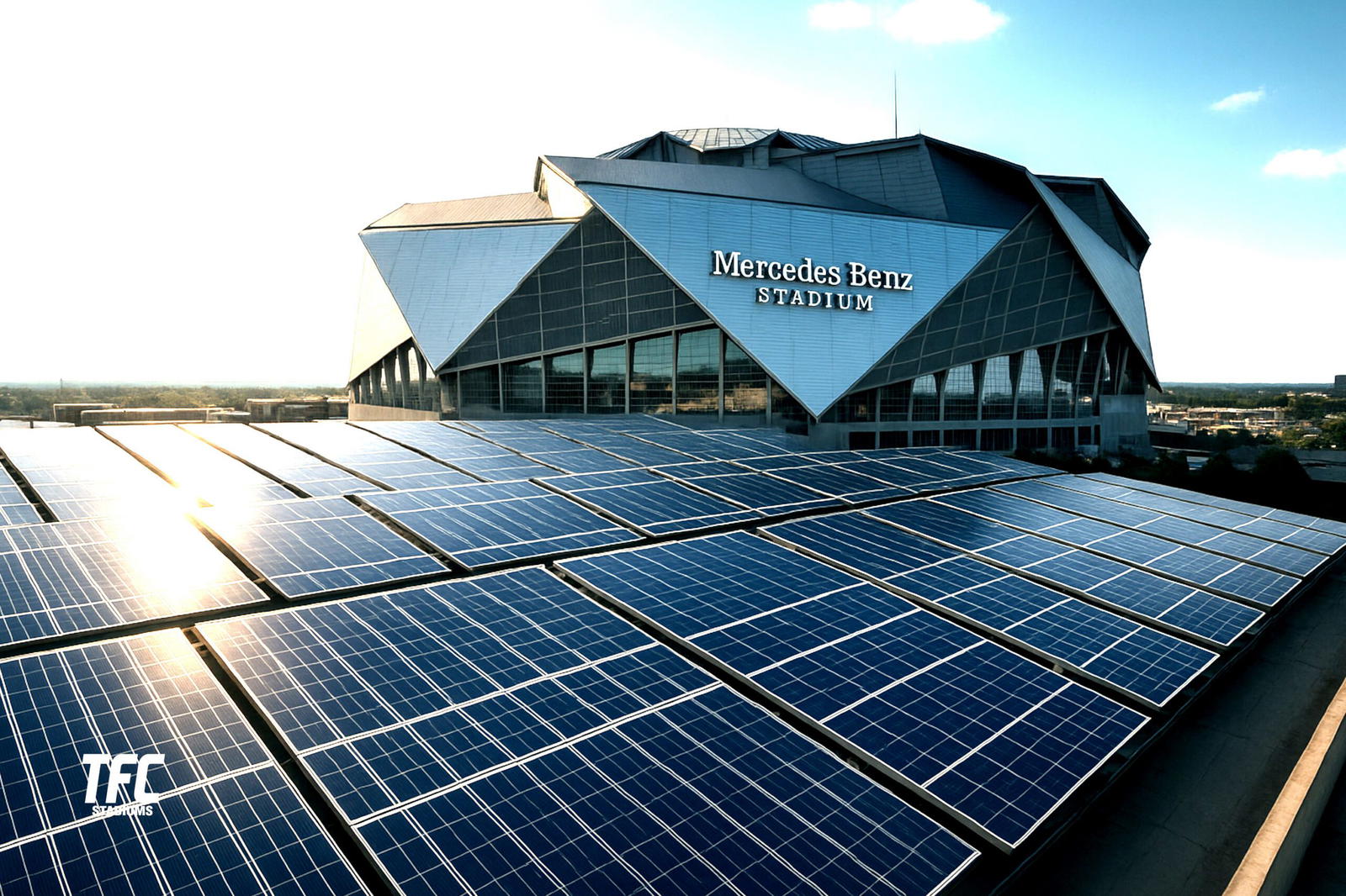 Solar Power and Southern Pride: Inside Mercedes-Benz Stadium’s ...