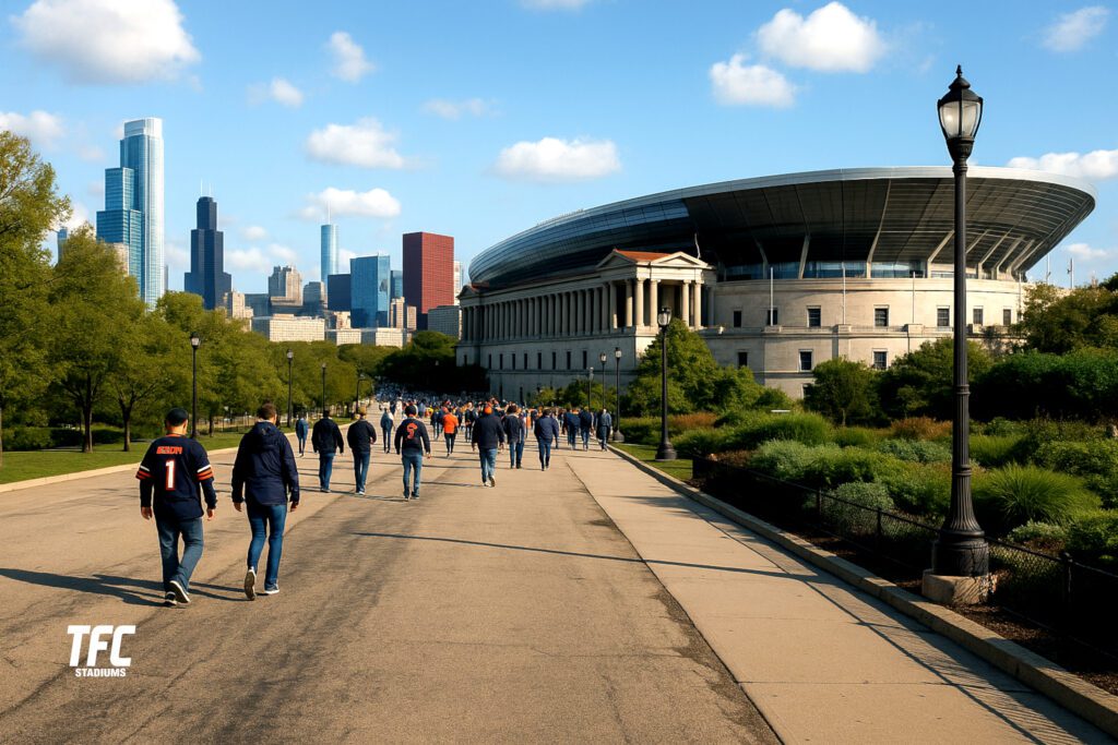 Walking to Soldier Field, The Fan’s True Chicago Survival Test - TFC ...