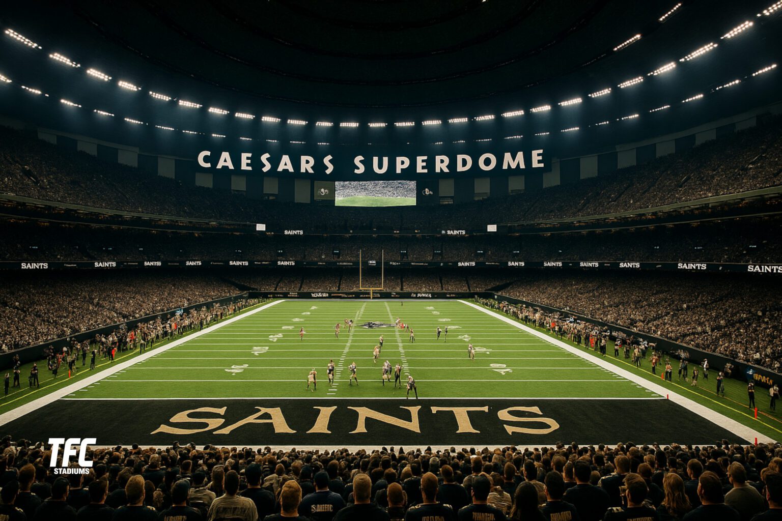 Best Seats at Caesars Superdome for New Orleans Saints Fans