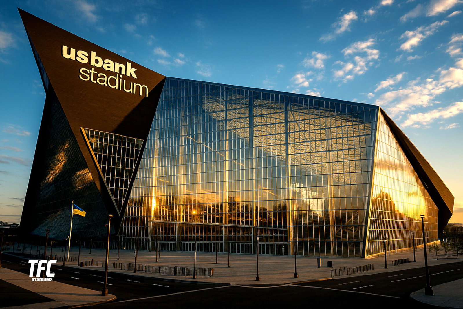 The Glass Walls of U.S. Bank Stadium | How Minnesota Built the NFL’s ...