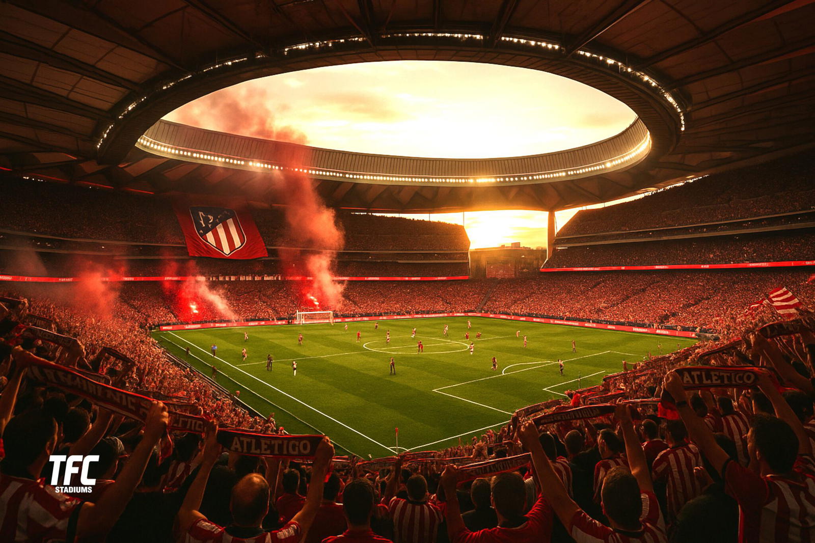 Derby Clashes at Wanda Metropolitano - TFC Stadiums