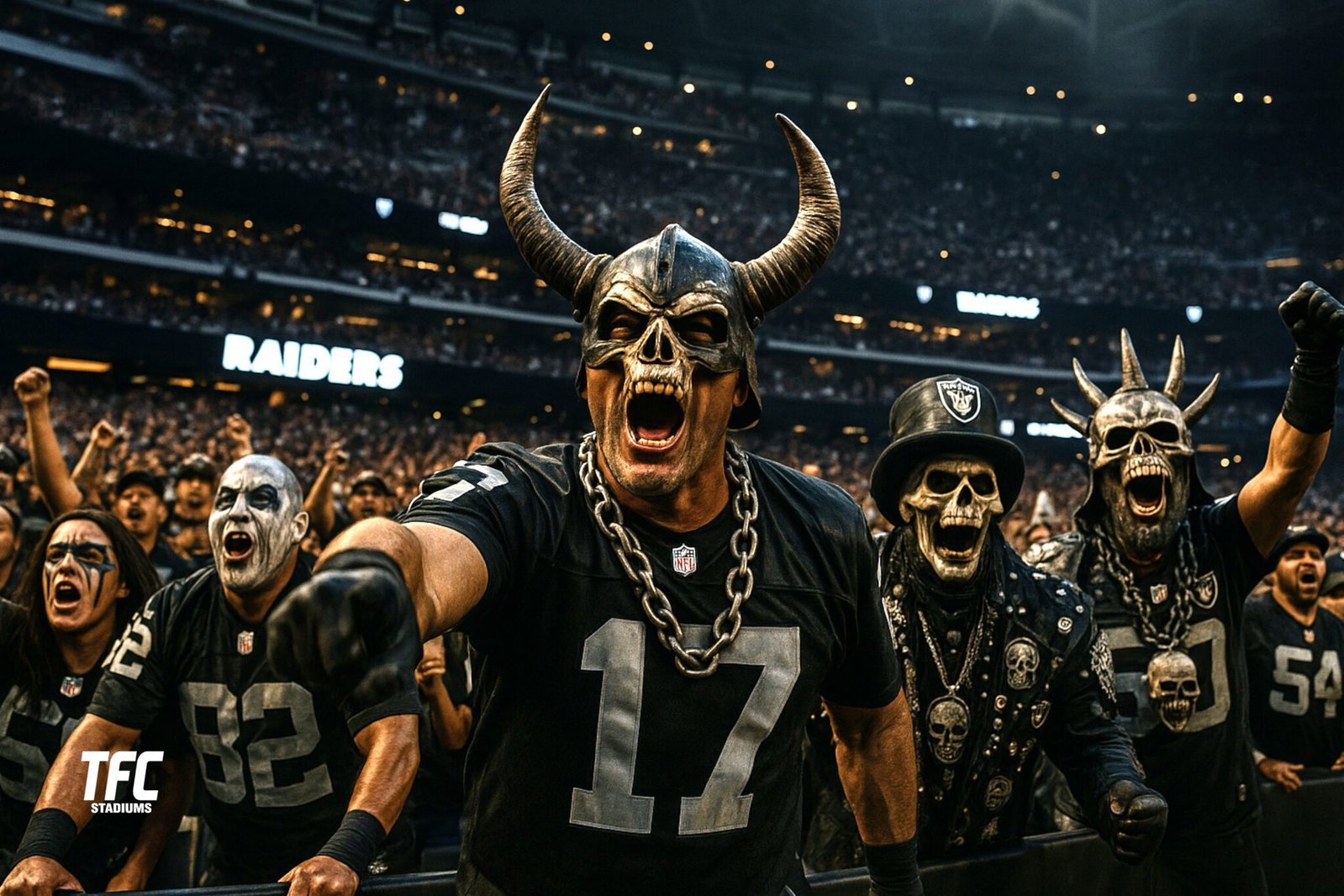 Inside the Black Hole, Allegiant Stadium’s Wildest Corner of Raider Nation