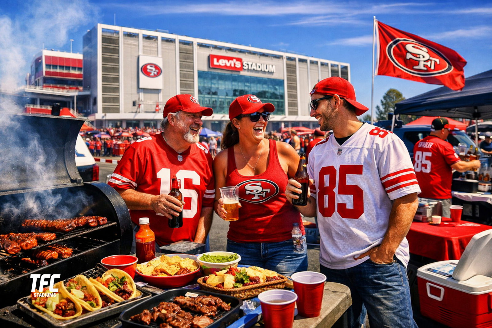Tailgating at Levi’s Stadium