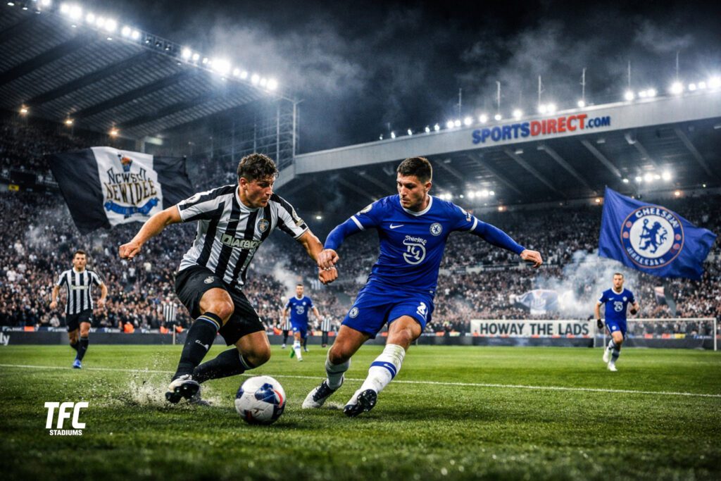 Newcastle vs Chelsea at St James’ Park