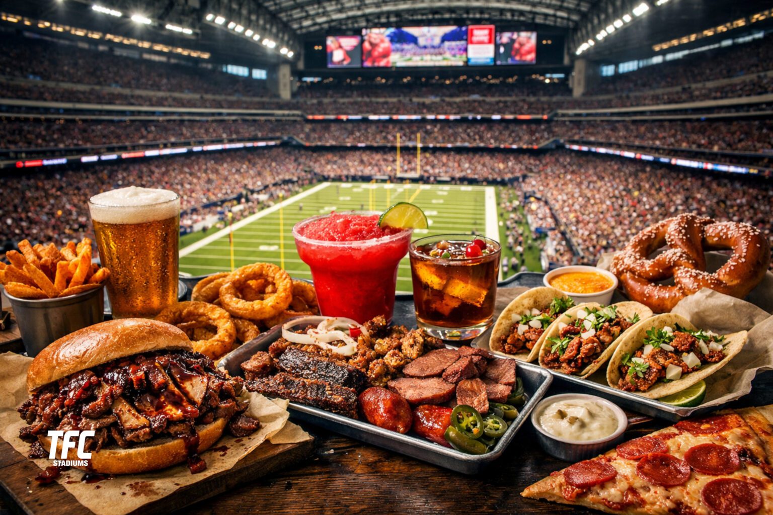 Food and Drink at NRG Stadium - TFC Stadiums