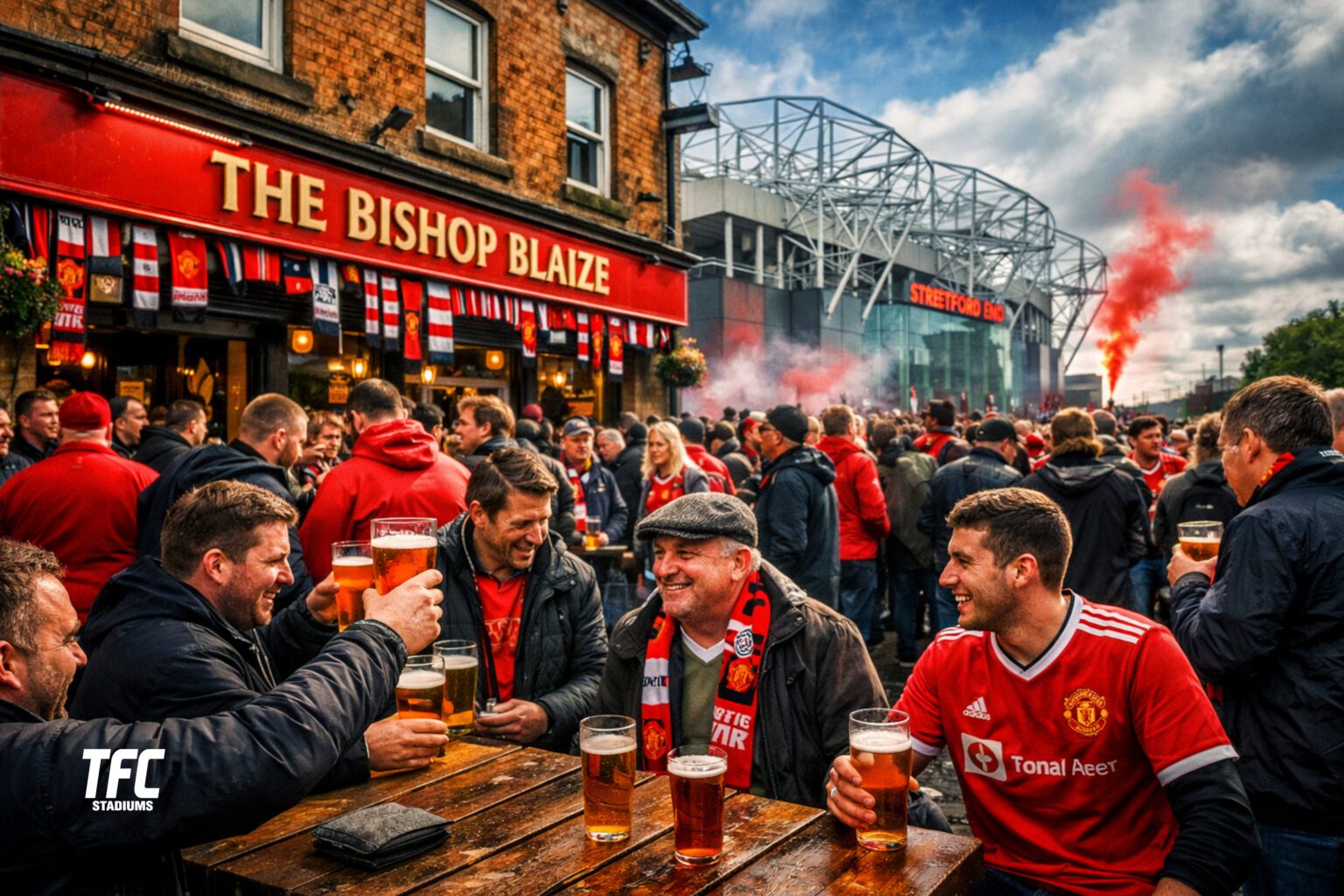 Where to Drink Before the Match at Old Trafford - TFC Stadiums
