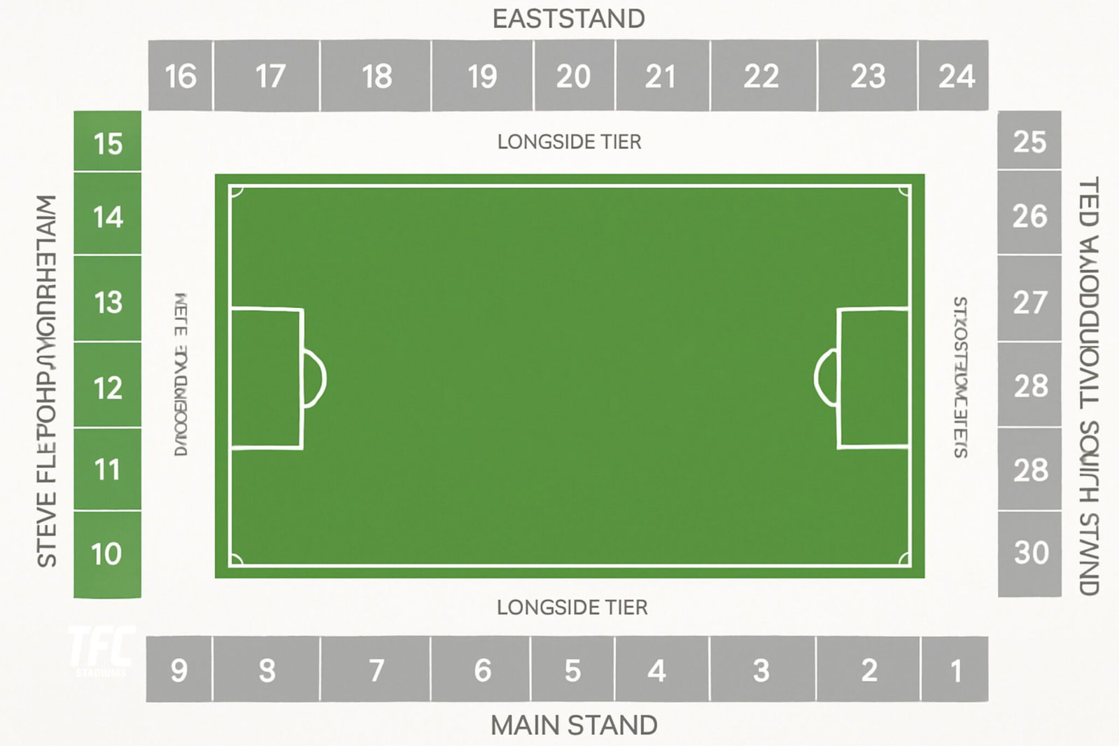 Vitality Stadium Seating Plan Explained