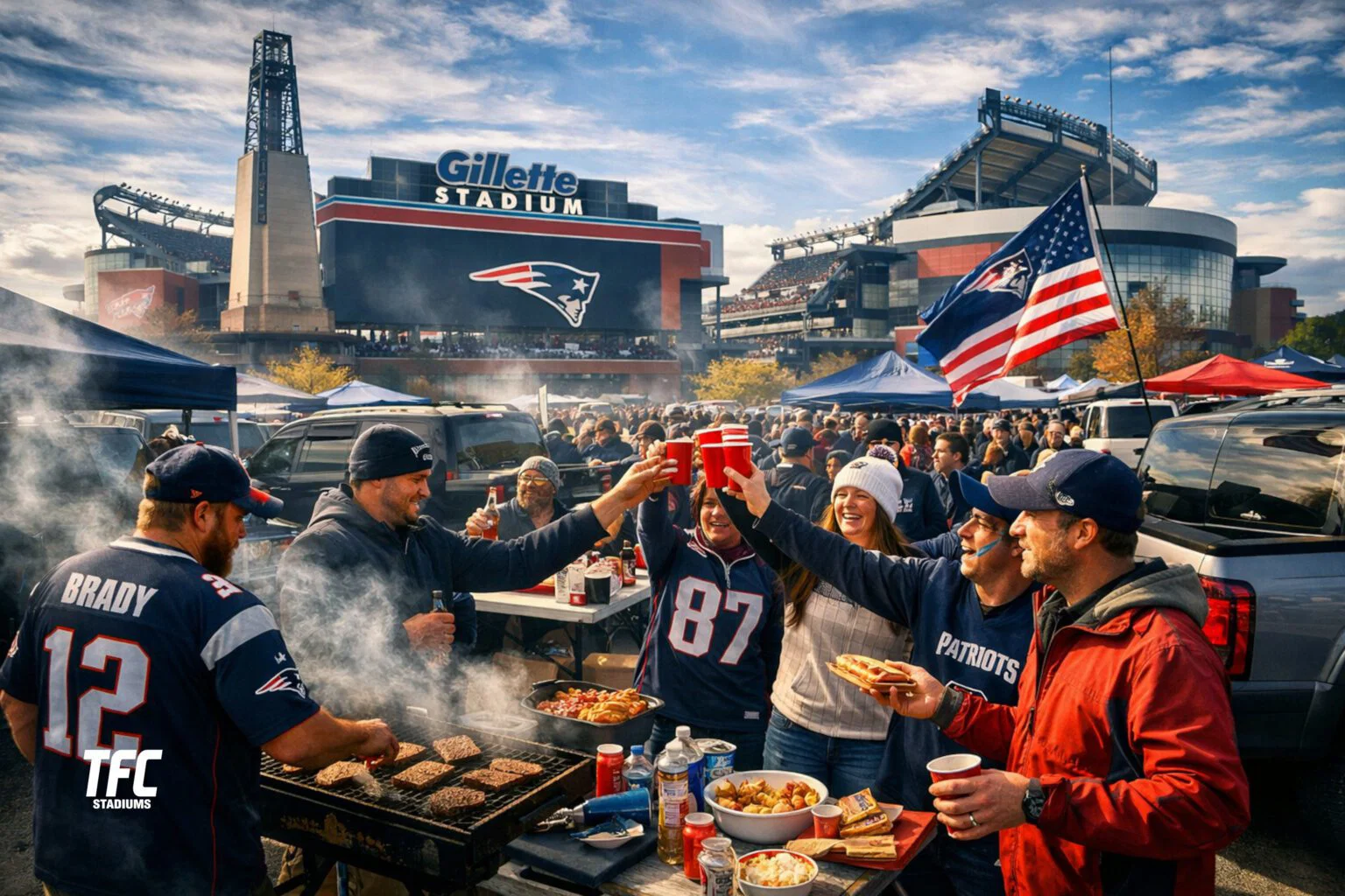 Best Tailgating Spots at Gillette Stadium