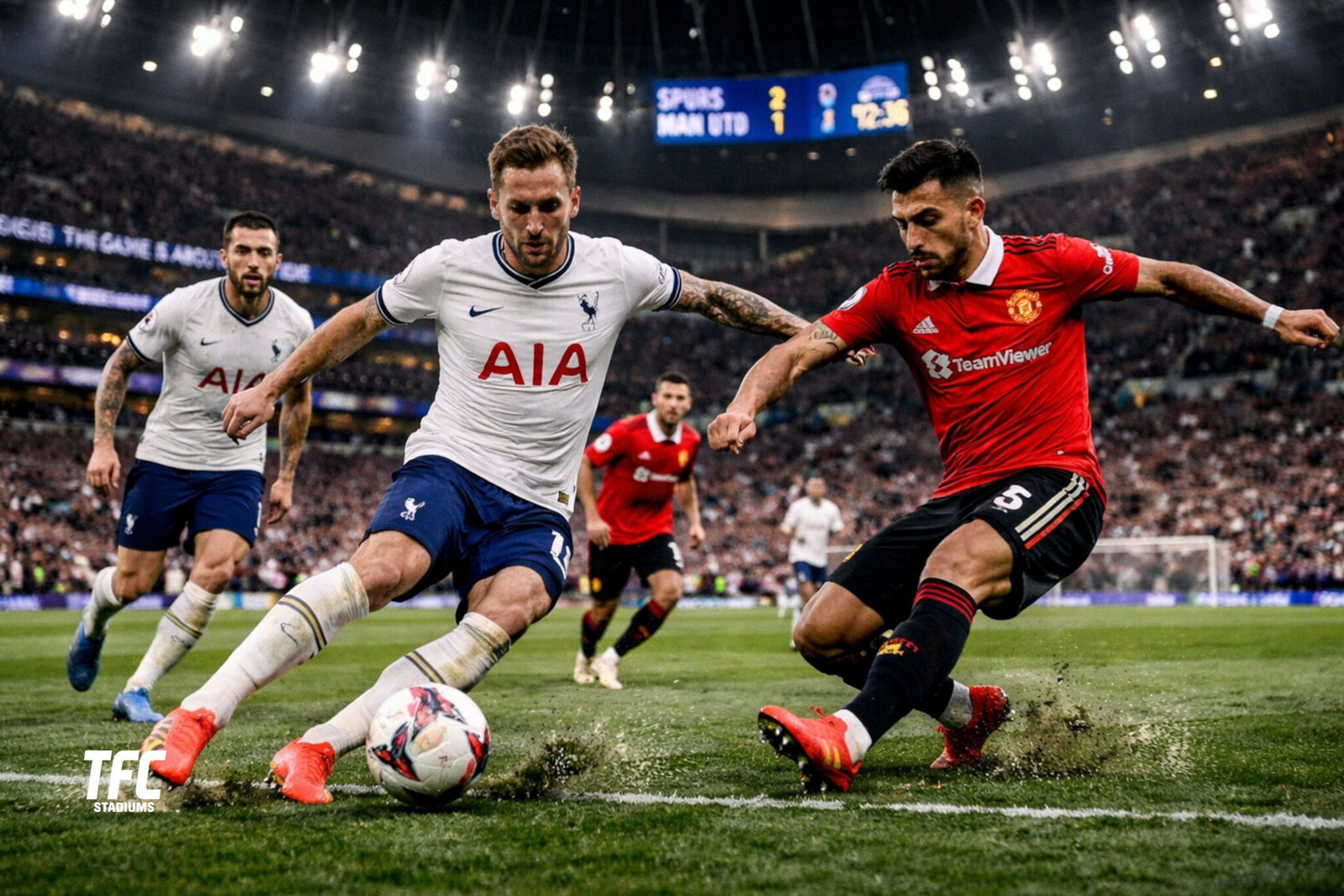 Spurs vs Man Utd at Tottenham Hotspur Stadium, Head to Head