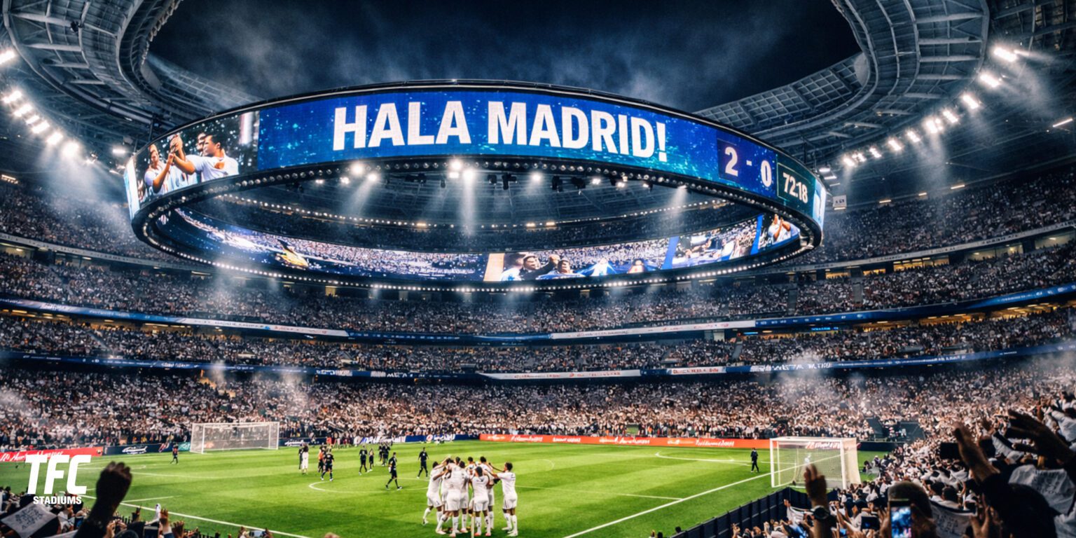 Bernabéu in the Digital Age, How Real Madrid Rebuilt a Stadium for the ...
