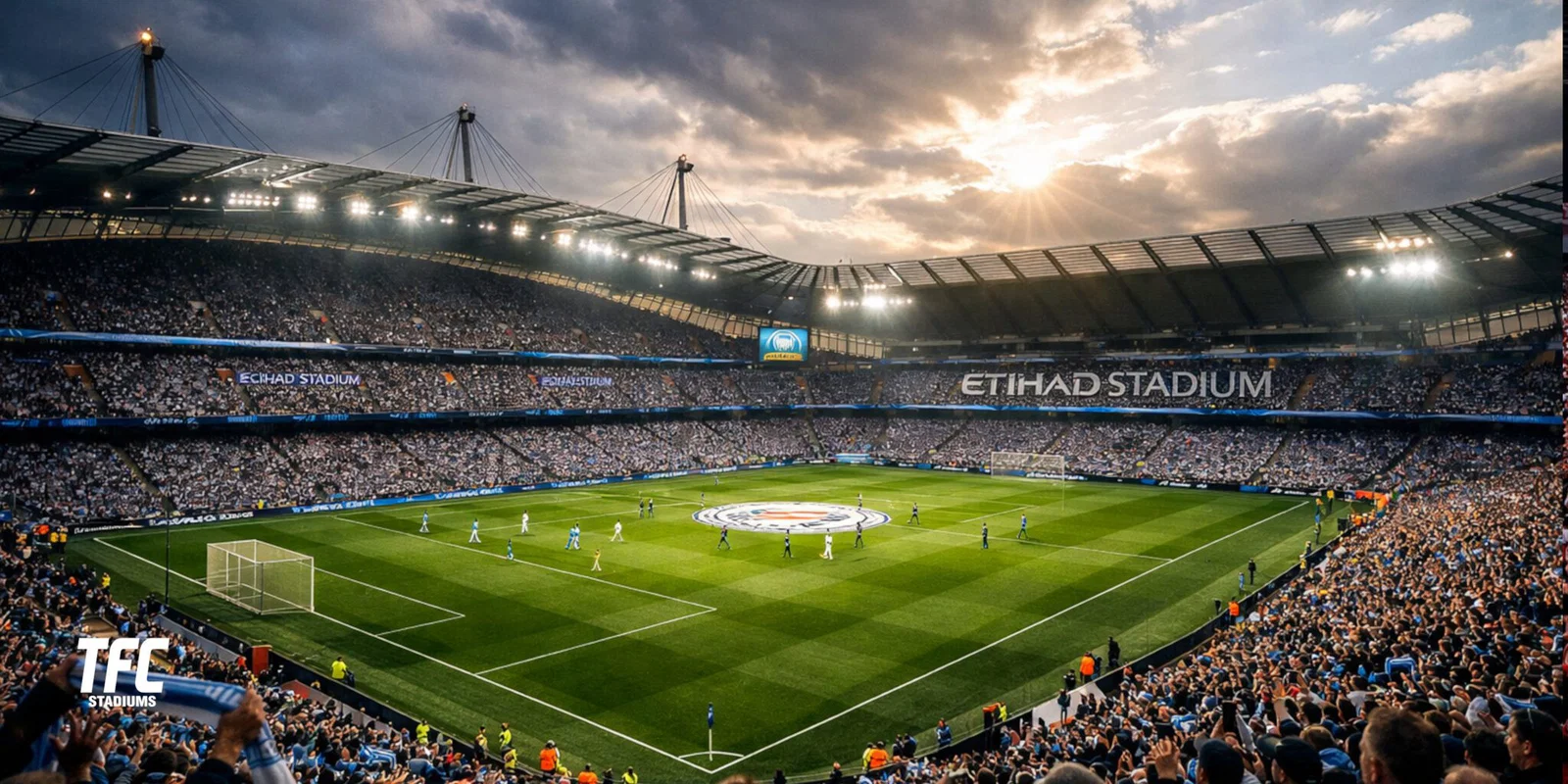 From Running Track to Fortress: How Manchester City got their stadium